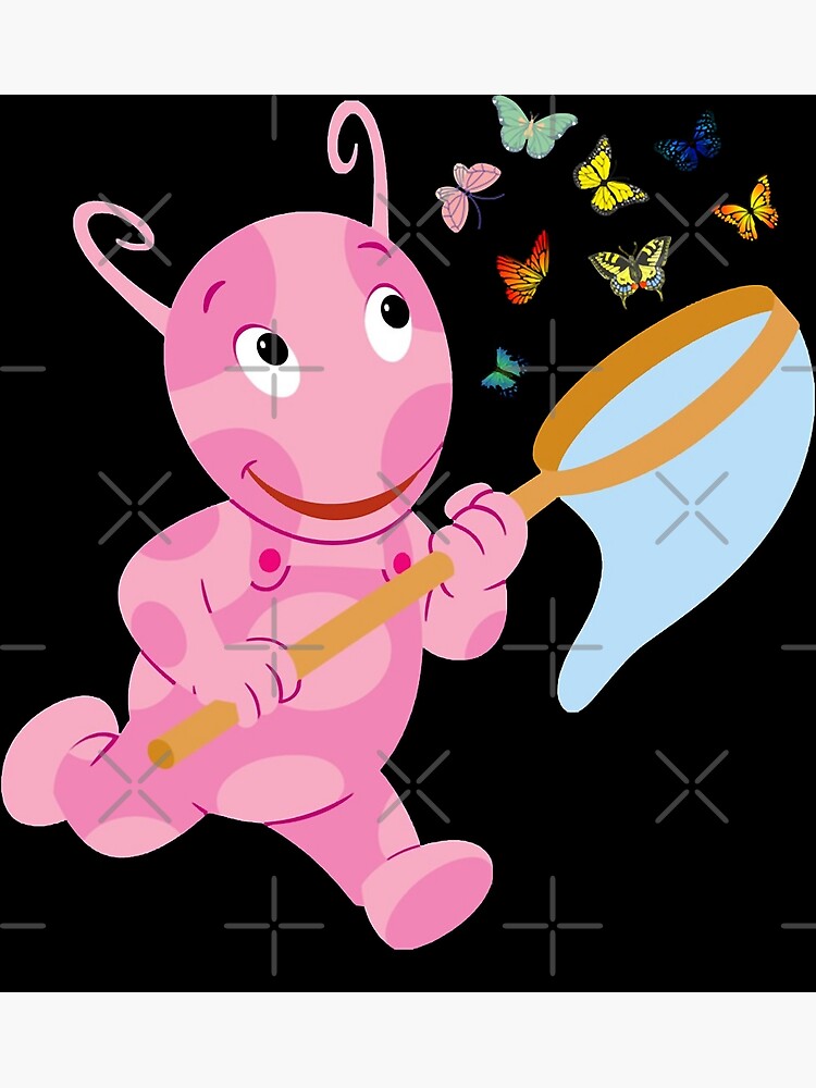 "Uniqua Catching Butterflies Backyardigans Kids Castaways Pablo ...