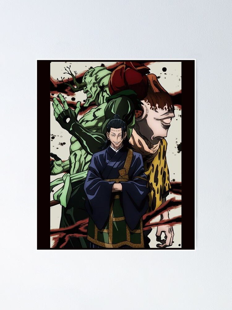 "jujutsu kaisen banner 2" Poster for Sale by silvaaraceli | Redbubble