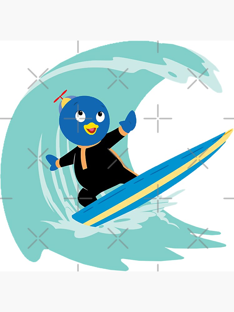 "Pablo Surfing The Backyardigans Kids Castaways Pablo Cartoons For ...