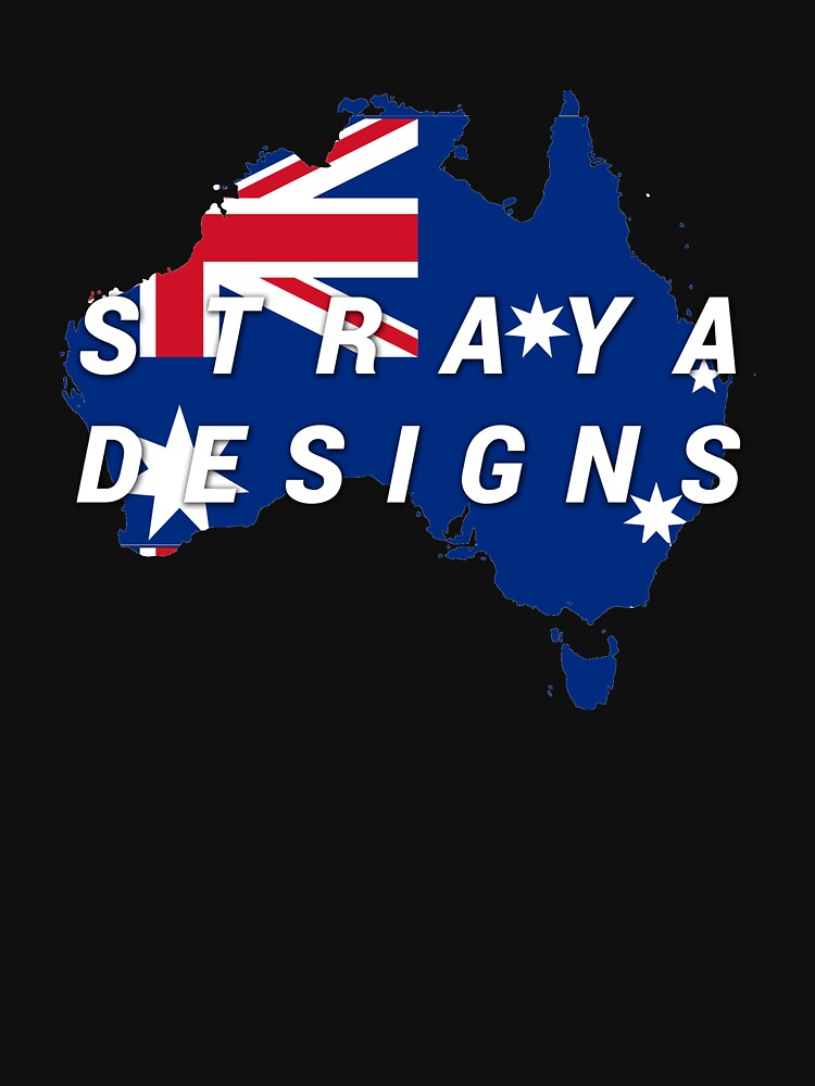 "Straya Designs Logo" T-shirt for Sale by StrayaDesigns | Redbubble ...