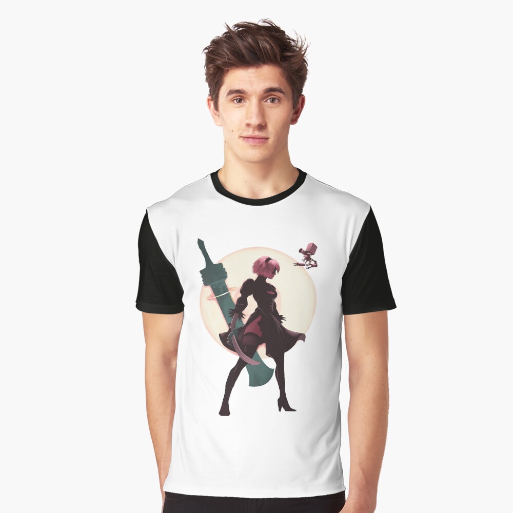 "Yorha attacker " Sticker for Sale by VercherDawn | Redbubble