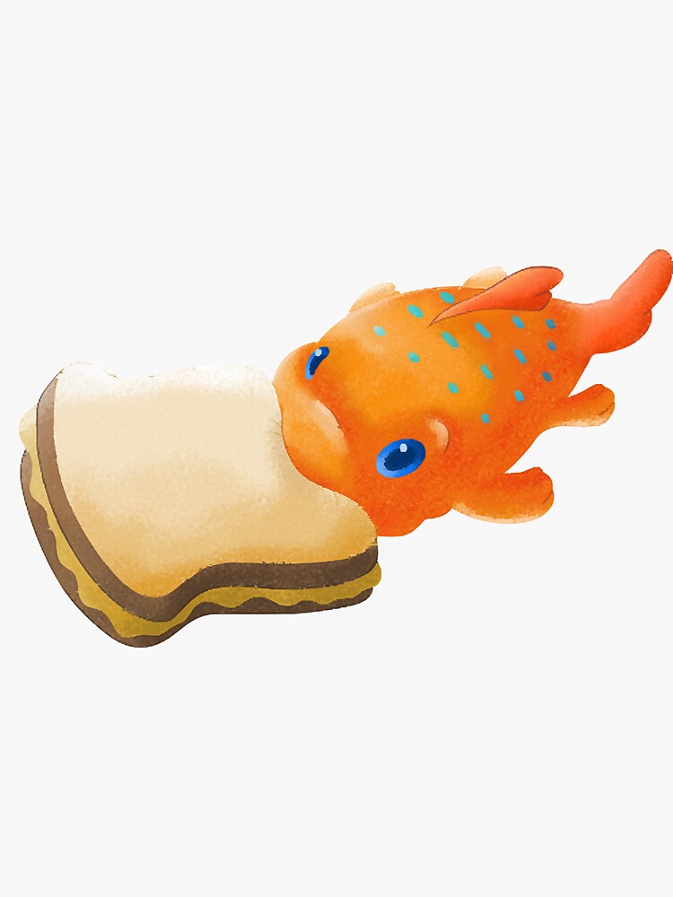 "Pudge the fish " Sticker for Sale by nLilou96 | Redbubble