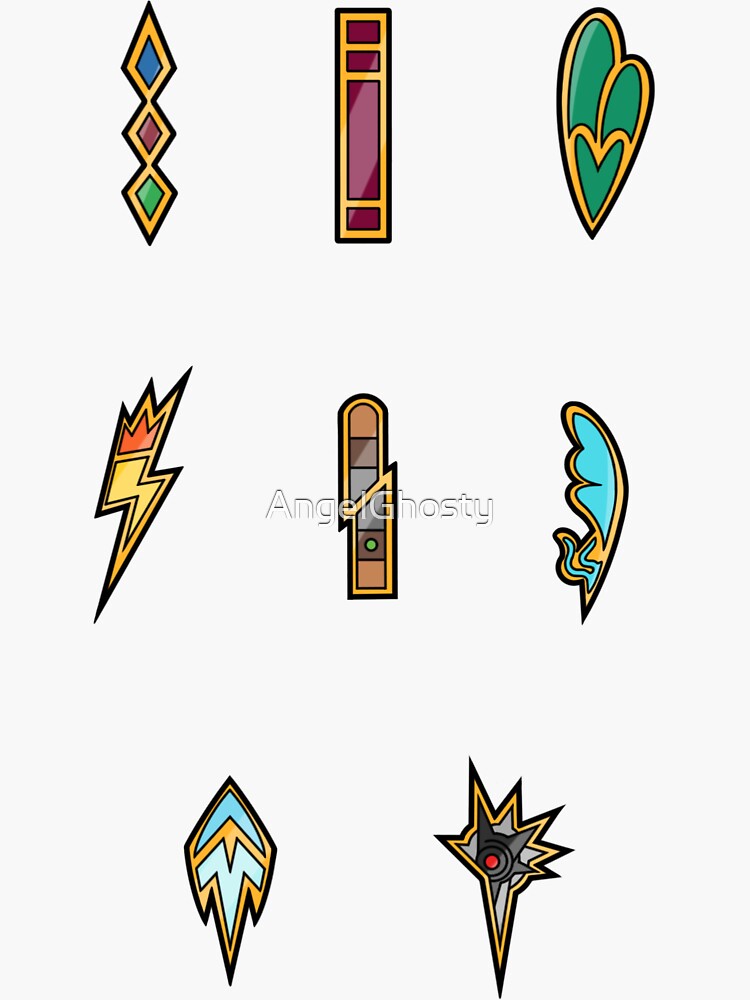 "Pokemon - Unova League: Unova Badges 1" Sticker for Sale by ...