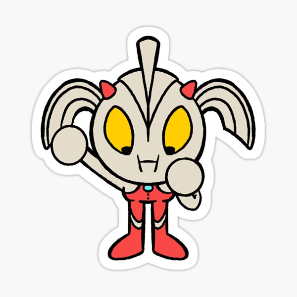 "Chibi Mother of Ultra " Sticker by cortlandshetley | Redbubble