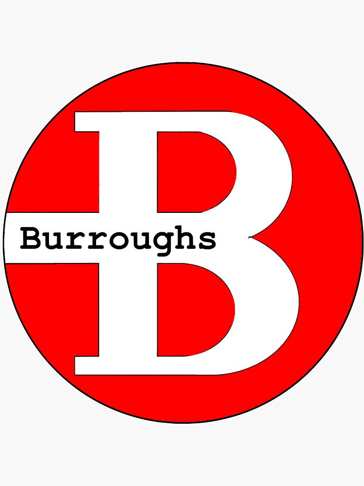 "Burroughs Logo " Sticker for Sale by Unleashitness | Redbubble