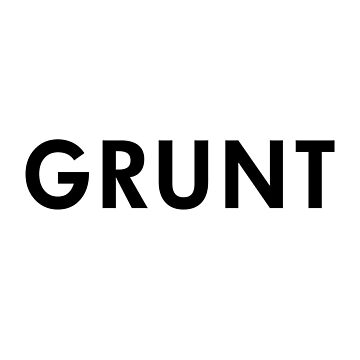 "Grunt" Sticker for Sale by Rehdnehck | Redbubble