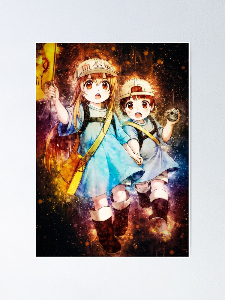 "Platelets Cells at work" Poster for Sale by Spacefoxart | Redbubble