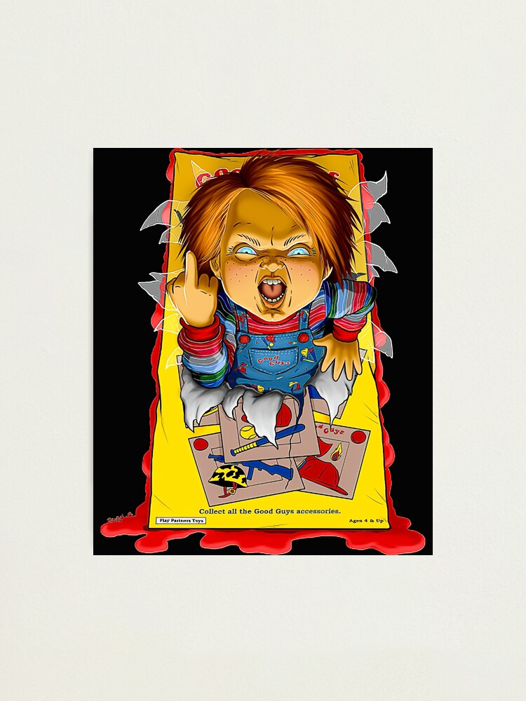 Lámina fotográfica «Muñeca Chucky» de chucky210 | Redbubble