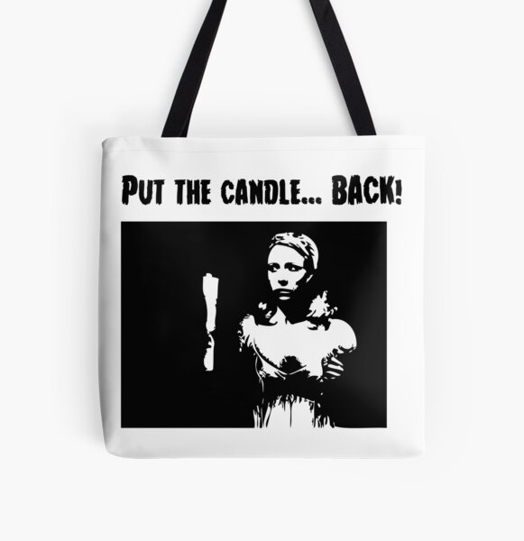 "Put the Candle Back" Tote Bag for Sale by KLoscko | Redbubble