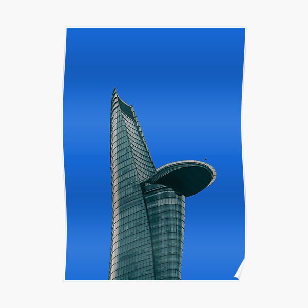"Bitexco Tower Skyline | Saigon" Poster for Sale by Aidento | Redbubble