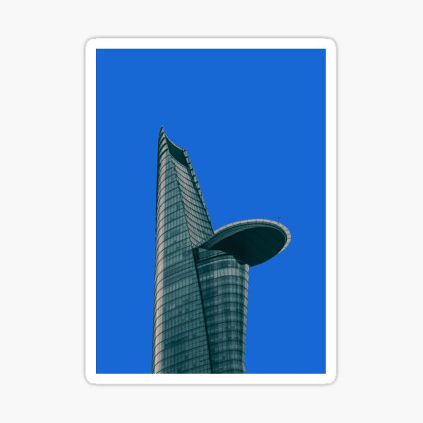 "Bitexco Tower Skyline | Saigon" Sticker for Sale by Aidento | Redbubble