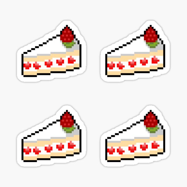 "Strawberry Shortcake - Food" Sticker for Sale by gambarin-art | Redbubble