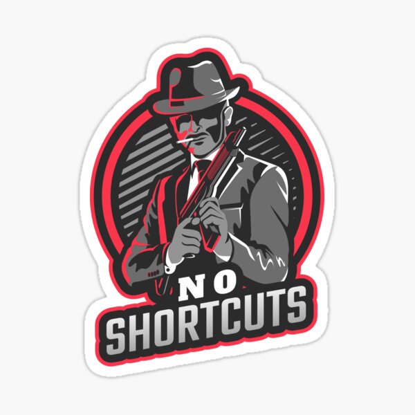 "No Shortcuts Inspirational Quote" Sticker for Sale by NSPR8R | Redbubble