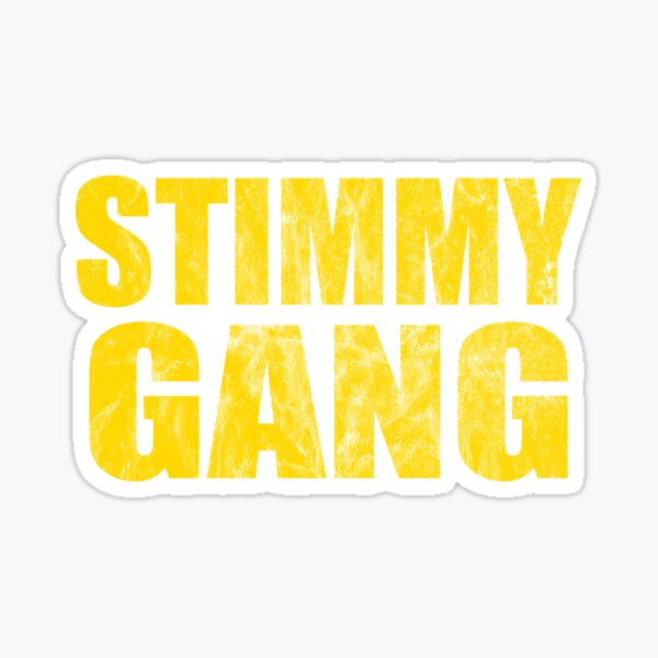 "Stimmy gang" Sticker for Sale by Borg219467 | Redbubble