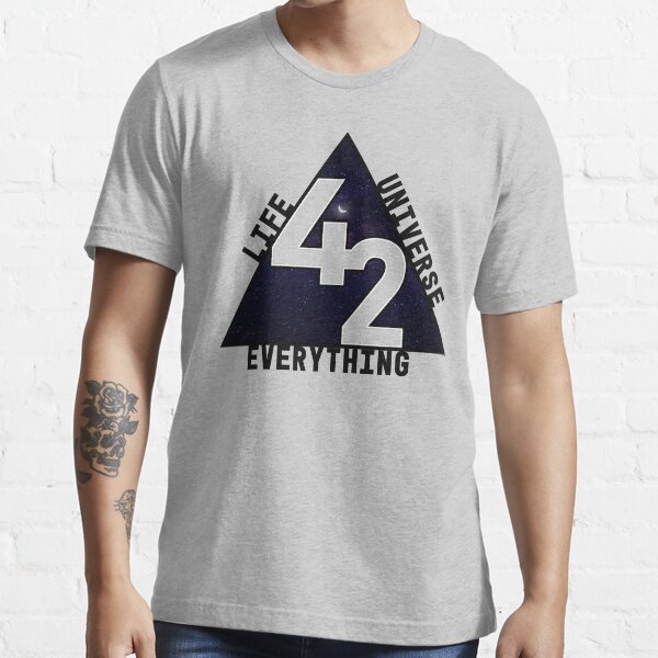 "The answer is 42" T-shirt for Sale by TeesMi | Redbubble | life t-shirts - universe t-shirts ...