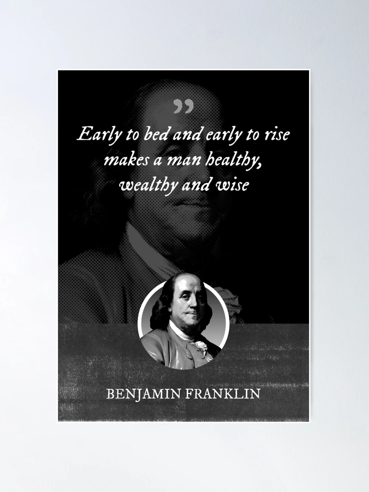 Acostarse Temprano Levantarse Temprano Cita