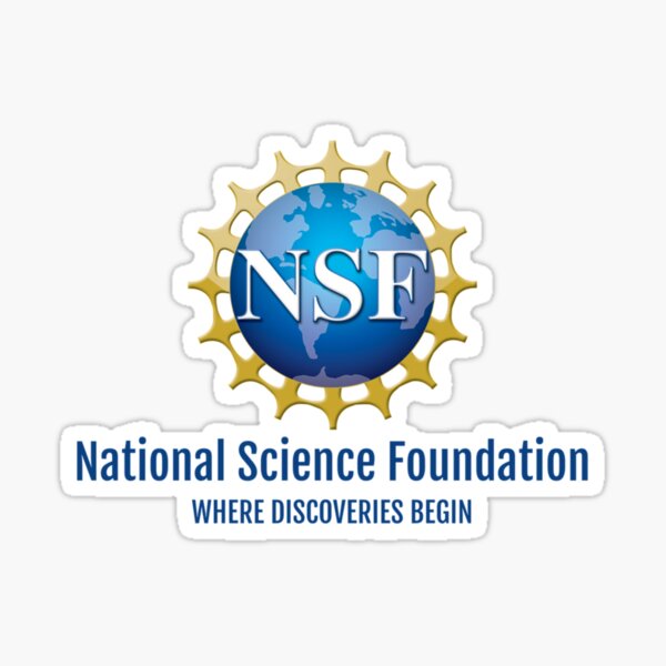 "National Science Foundation NSF Classic" Sticker by MarkChamberlin ...