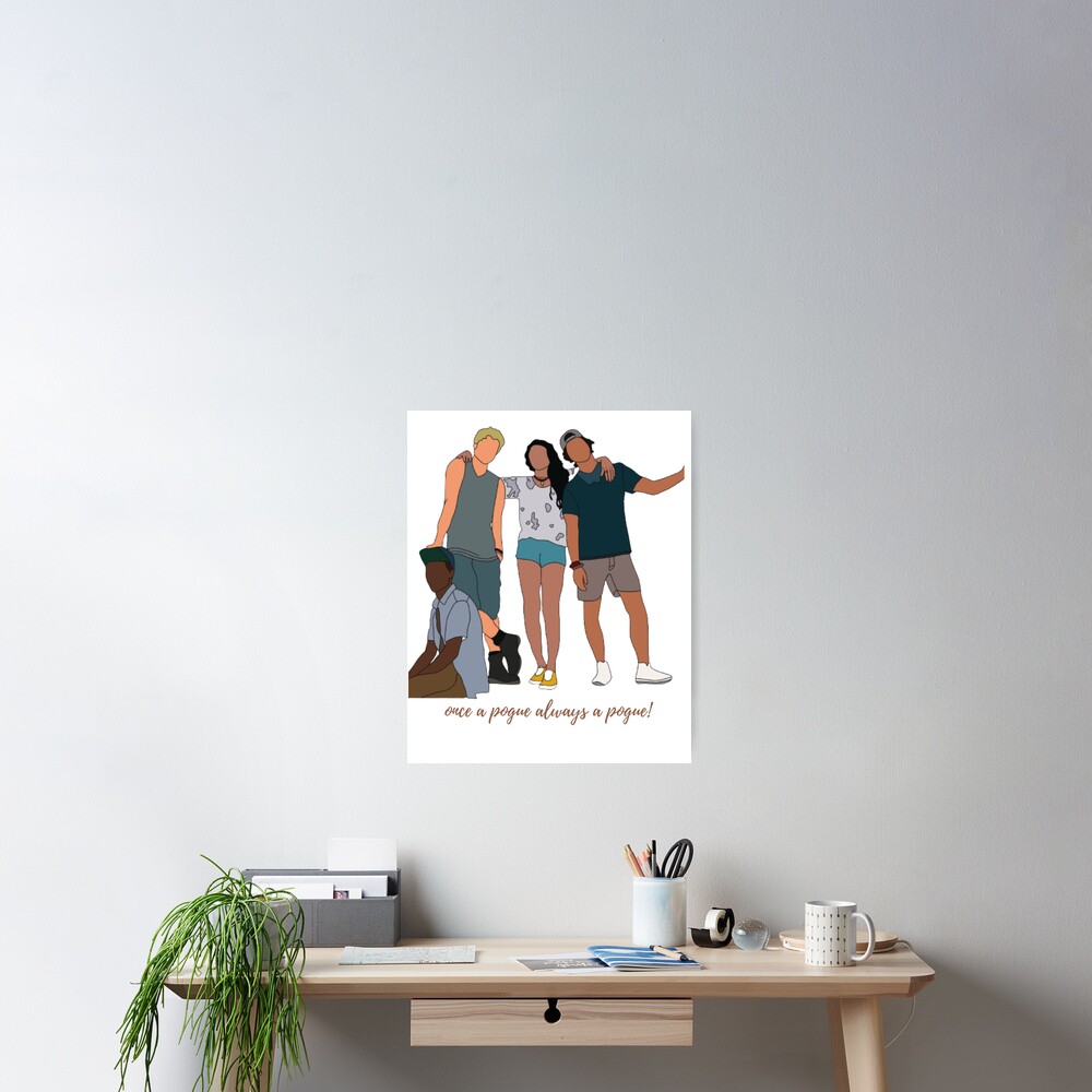 "outer banks pogue life-obx netflix" Poster for Sale by honiry | Redbubble