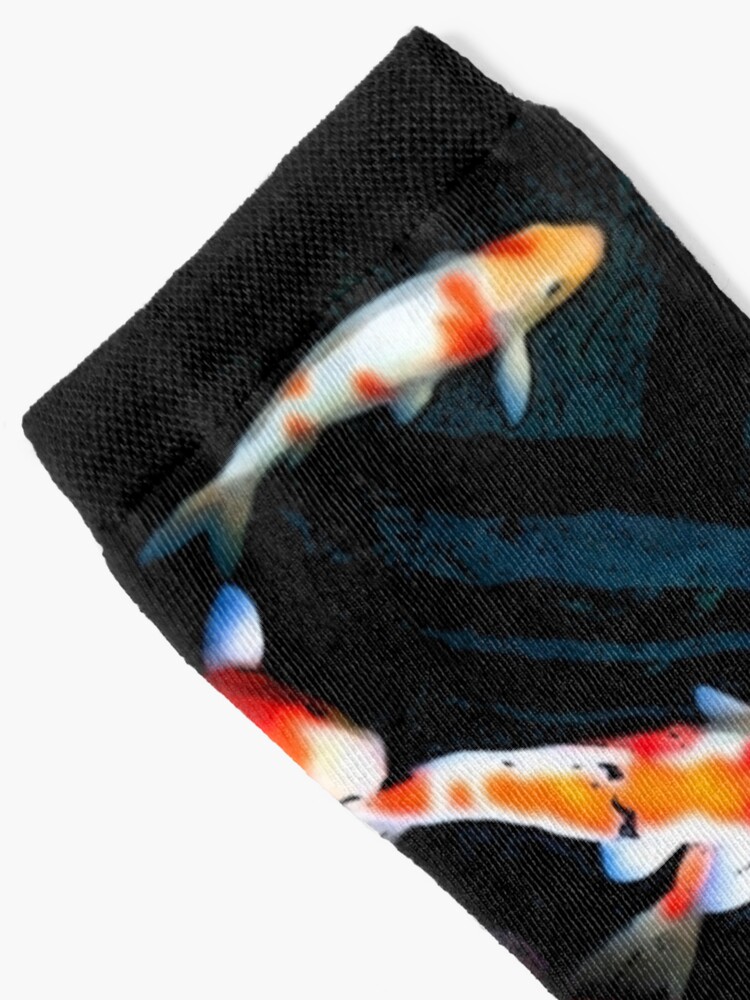 "Koi fish, Koi fish pond, Traditionnal japanese koi fish" Socks for ...