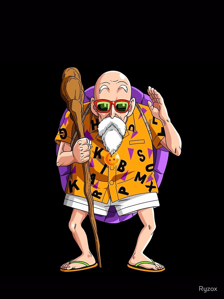 "Master Roshi Dragon Ball " T-shirt for Sale by Ryzox | Redbubble ...