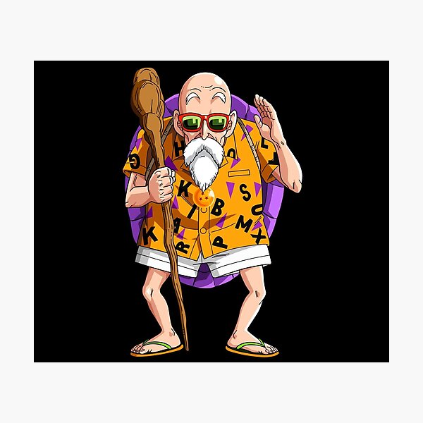 "Master Roshi Dragon Ball " Photographic Print for Sale by Ryzox ...