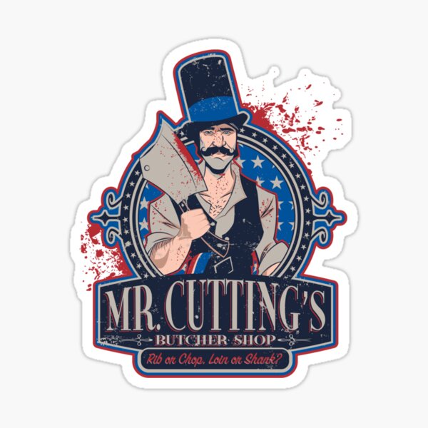 "Bill The Butcher" Sticker for Sale by SoniaSoto | Redbubble