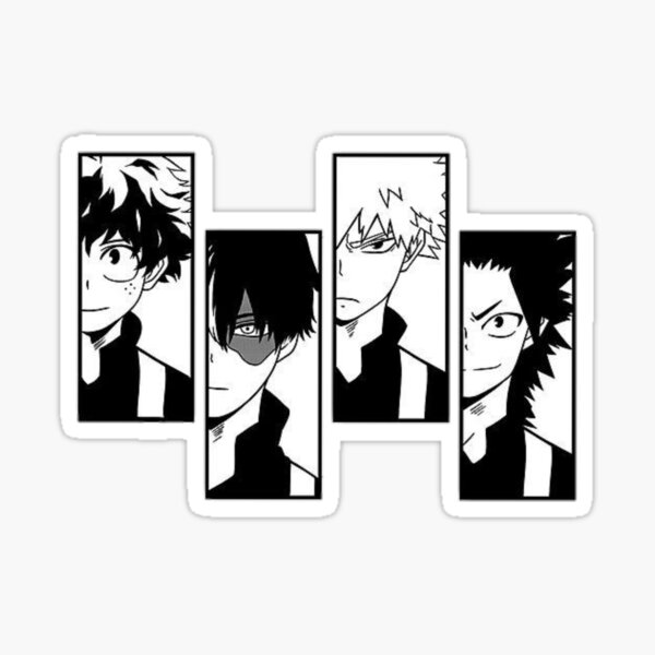 "Boku no hero academia (my hero academia)" Sticker for Sale by eman ...