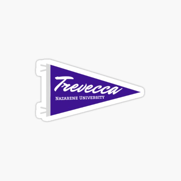 "Trevecca pennant" Sticker for Sale by Nazarenegirl | Redbubble