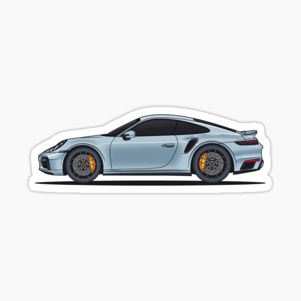 "Porsche 911 Turbo S" Sticker for Sale by NeerajKashyap | Redbubble