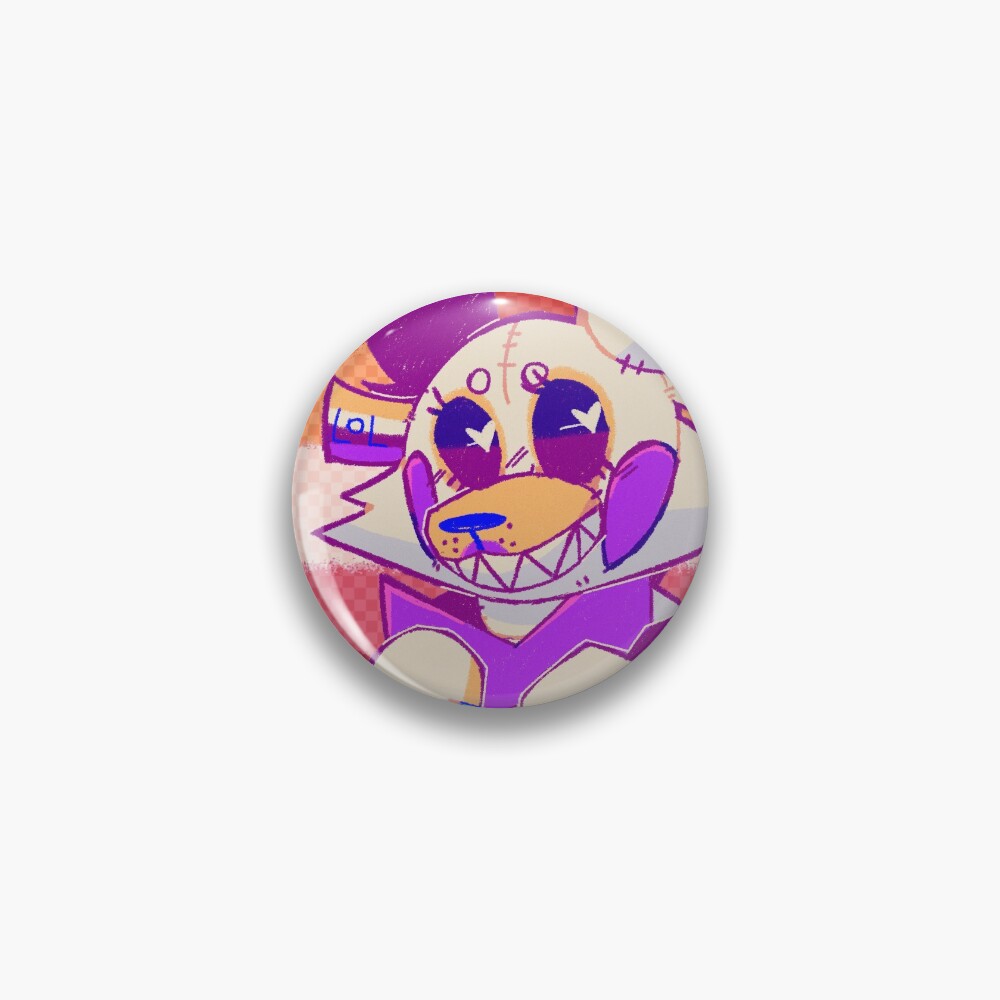 "FNaF Non-Binary Lesbian Lolbit " Pin for Sale by zzcarnotauro | Redbubble