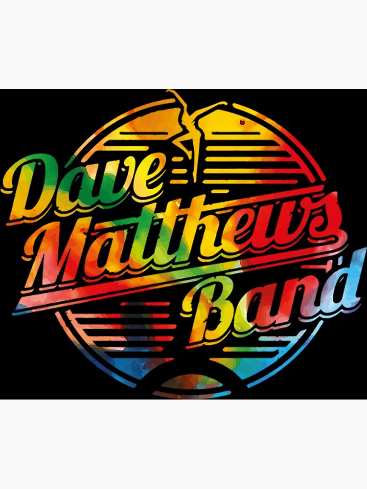 "Dave Matthews Band Logo multicolor " Poster for Sale by Fritterray89 ...