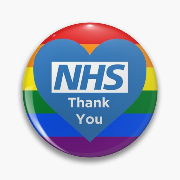 Thank You Nhs Pins and Buttons | Redbubble