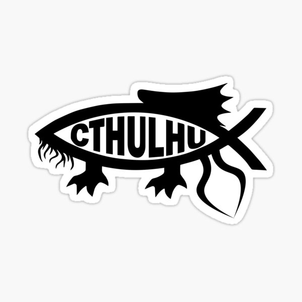 "cthulhu bumper :Cthulhu Sticker, Cthulhu Car Sticker, Cthulhu decal ...