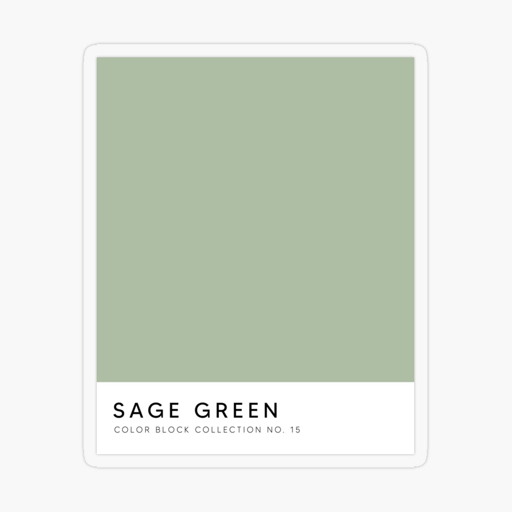 Sage Green Color Swatch