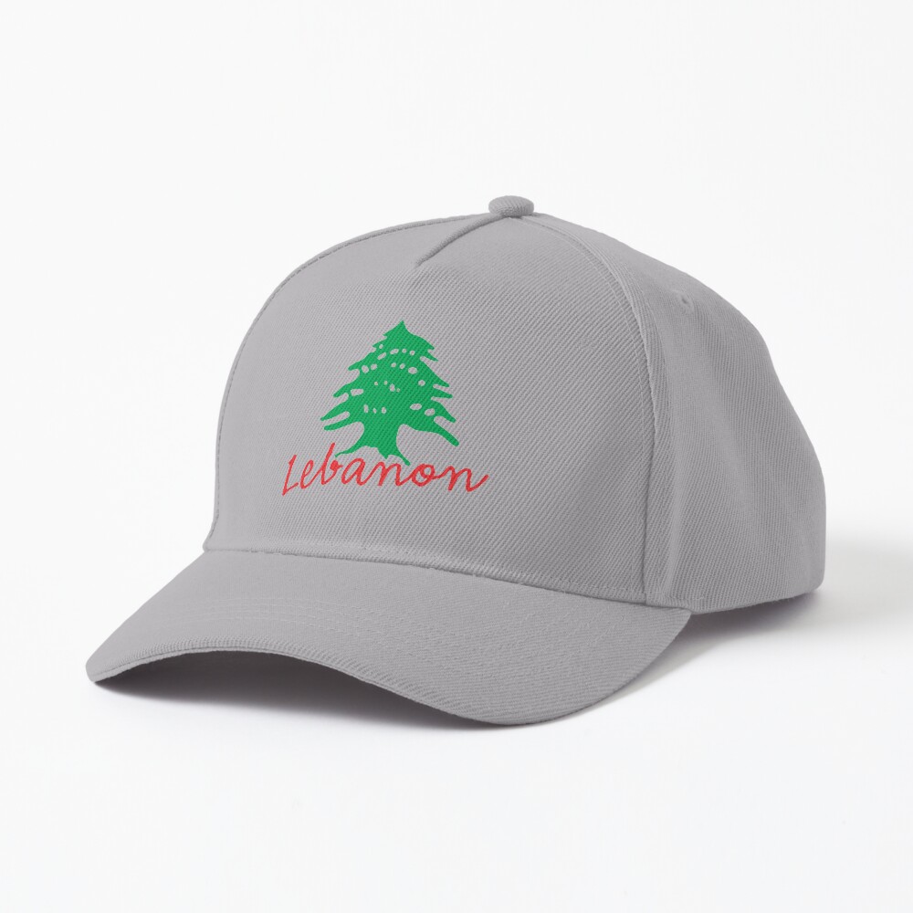 "Lebanon Name with Lebanese Flag Cedar Tree Design" Essential T-Shirt ...