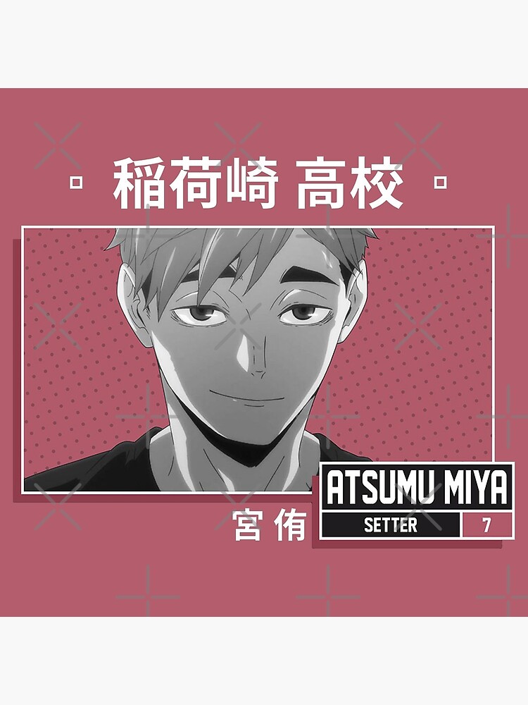 "Haikyuu Atsumu Miya Inarizaki High School" Poster for Sale by MeduSama ...