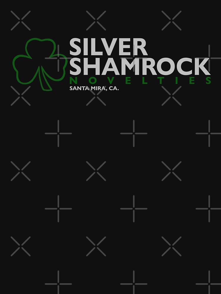 "Silver Shamrock Novelties" T-shirt for Sale by chazy73 | Redbubble ...