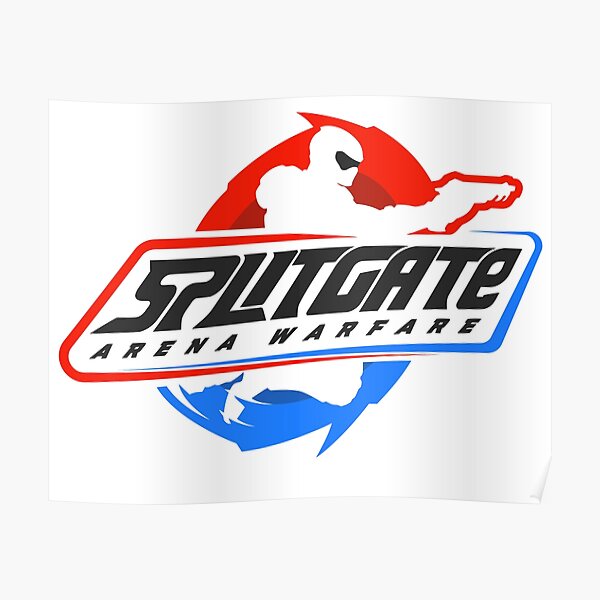 ""Splitgate" logo" Poster by mantoc | Redbubble