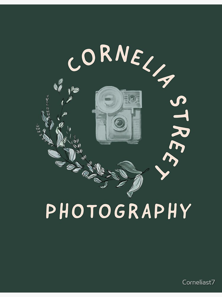 "Cornelia Street Photography Official Merch" Sticker for Sale by ...