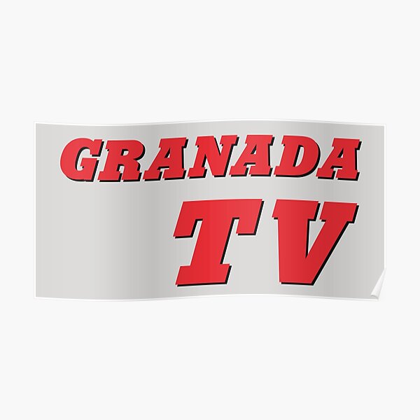 "Granada TV sign" Poster by ANORAKATTIC | Redbubble