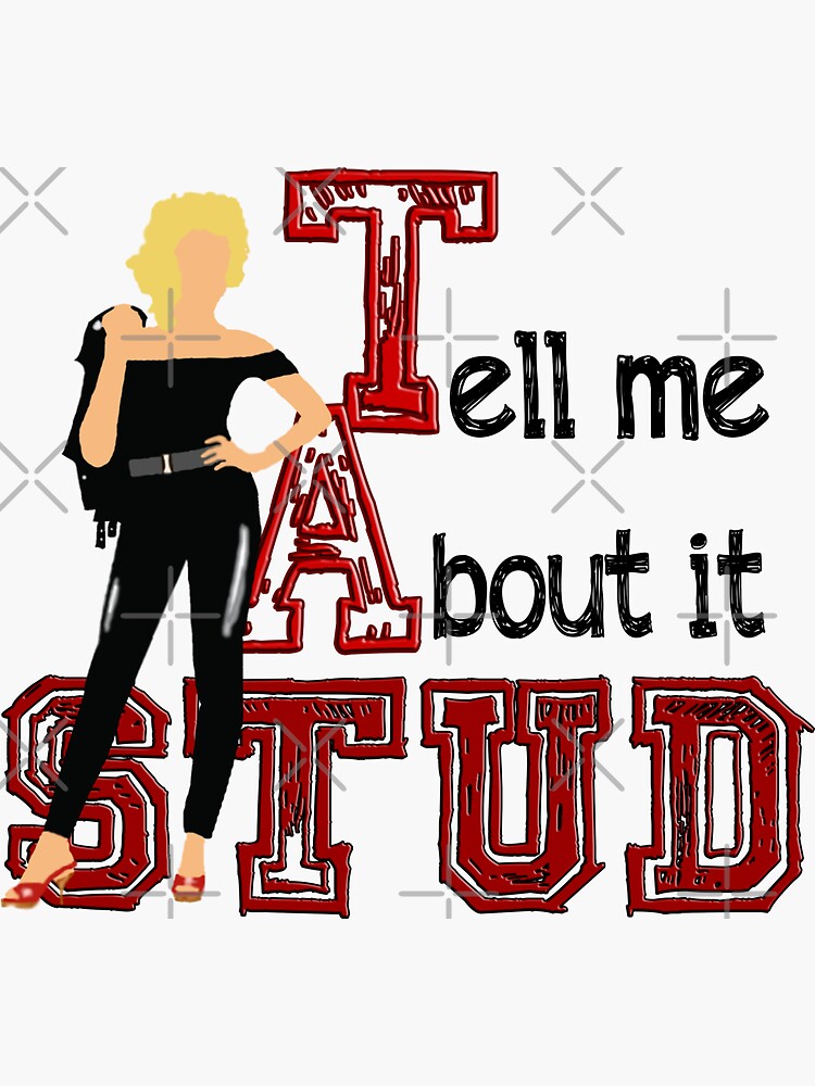 Pegatina «Grease Quote» de Leyzel | Redbubble