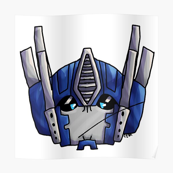 "TFP Optimus Prime" Poster for Sale by BiPanicDisco67 | Redbubble