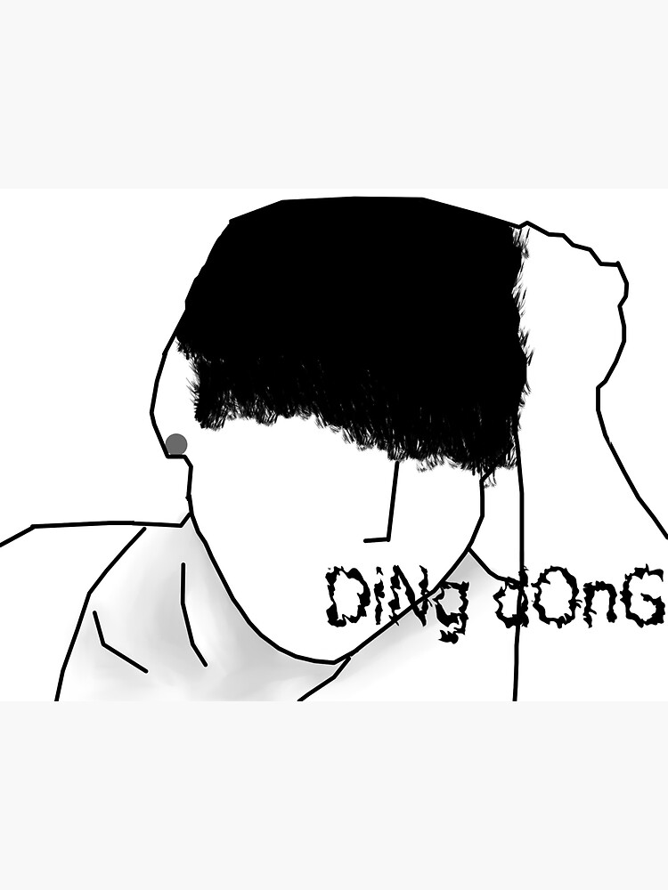 "JK Ding Dong meme." Sticker for Sale by Hopeful- | Redbubble