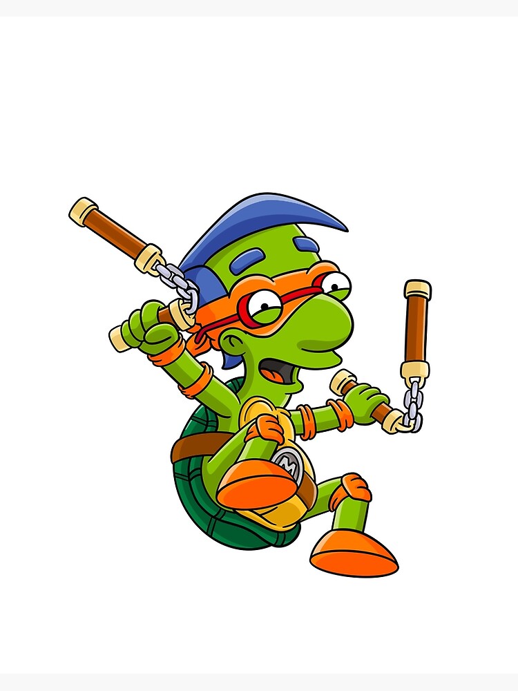 "Ninja Turtle Milhouse - TMNT - SIMPSONS" Photographic Print for Sale ...
