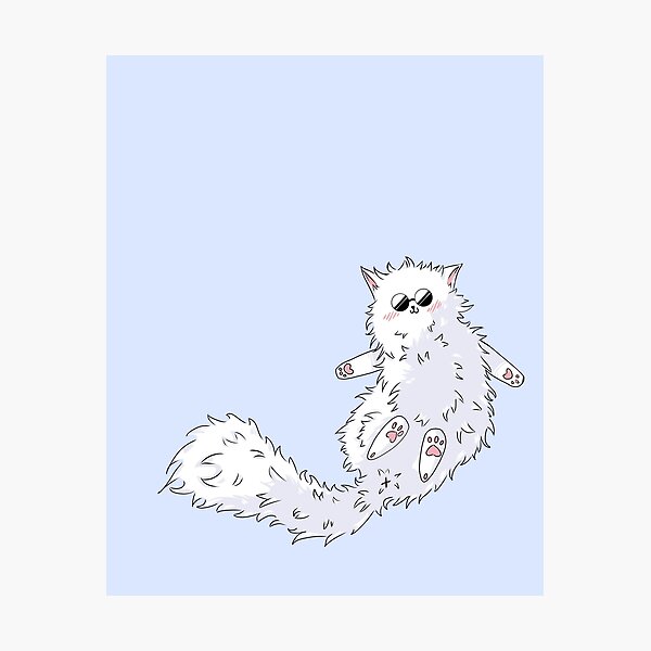 Lámina fotográfica «Gatos gojo; Jujutsu Kaisen» de FenjaWinterbird ...