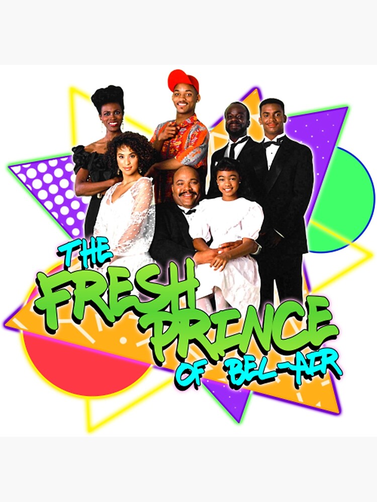 "The Fresh Prince Of Bel AirThe Fresh Prince of Bel Air Retro 90s Fan ...