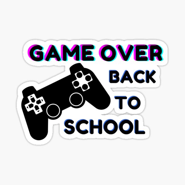 "Game Over Back To School Svg, First Day Of School Svg, Game Over svg ...