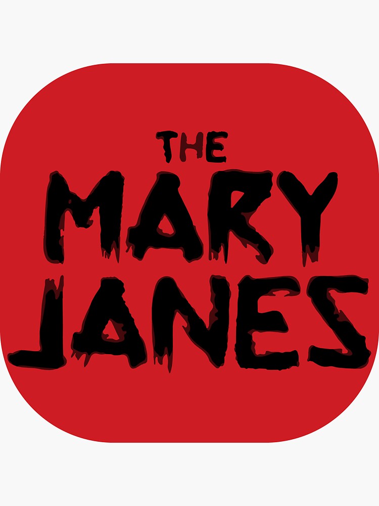 "The Mary Janes" Sticker by joeredbubble | Redbubble