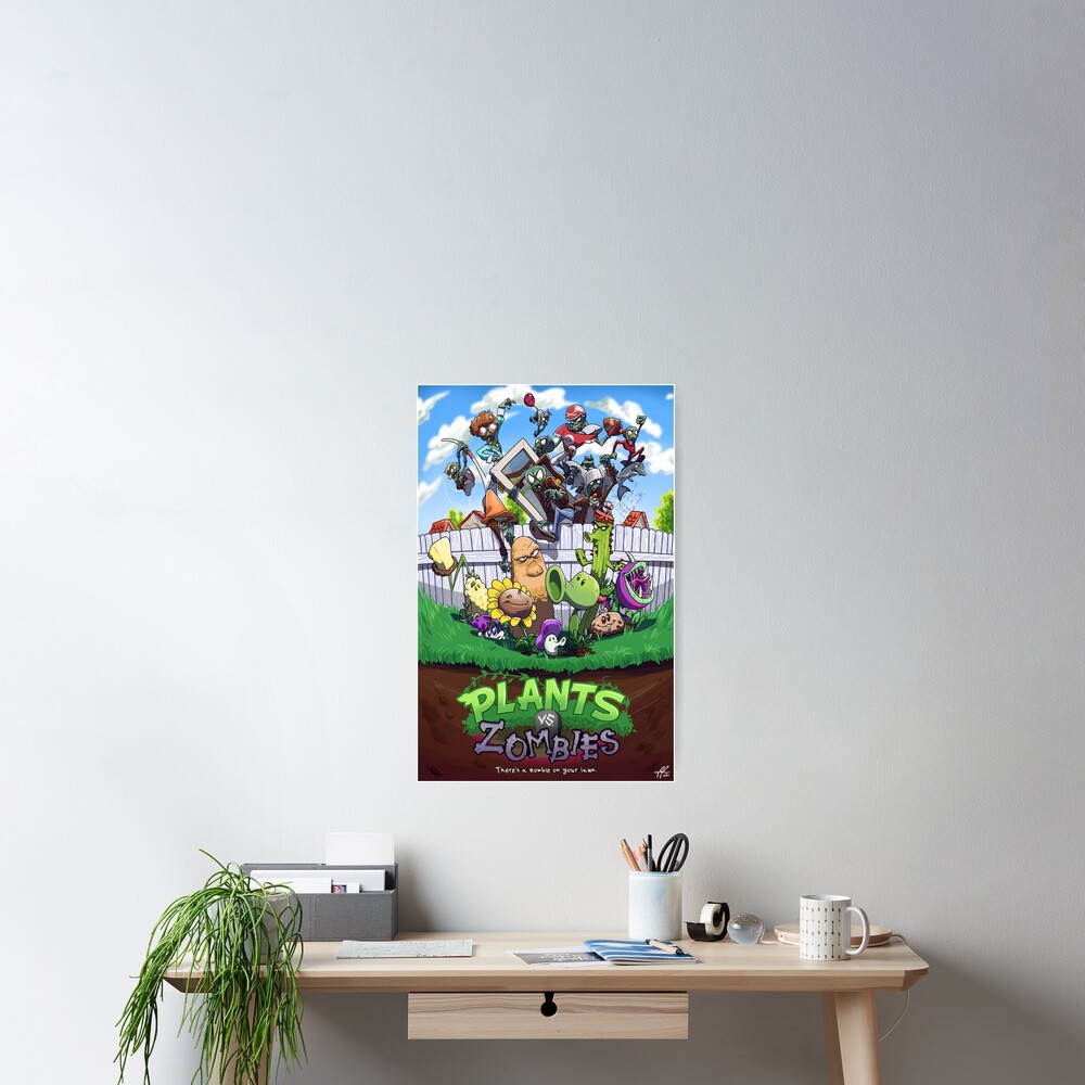"Plants Vs. Zombies Poster" Poster for Sale by MetroidMcKayArt | Redbubble