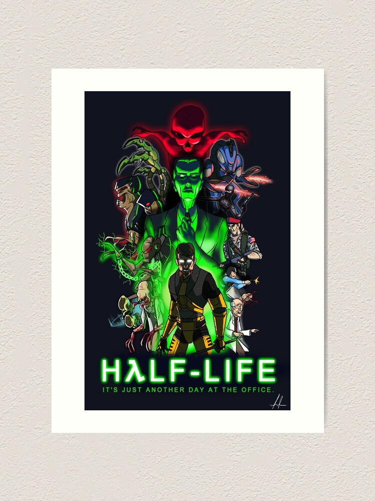 "Half-Life Poster" Art Print for Sale by MetroidMcKayArt | Redbubble